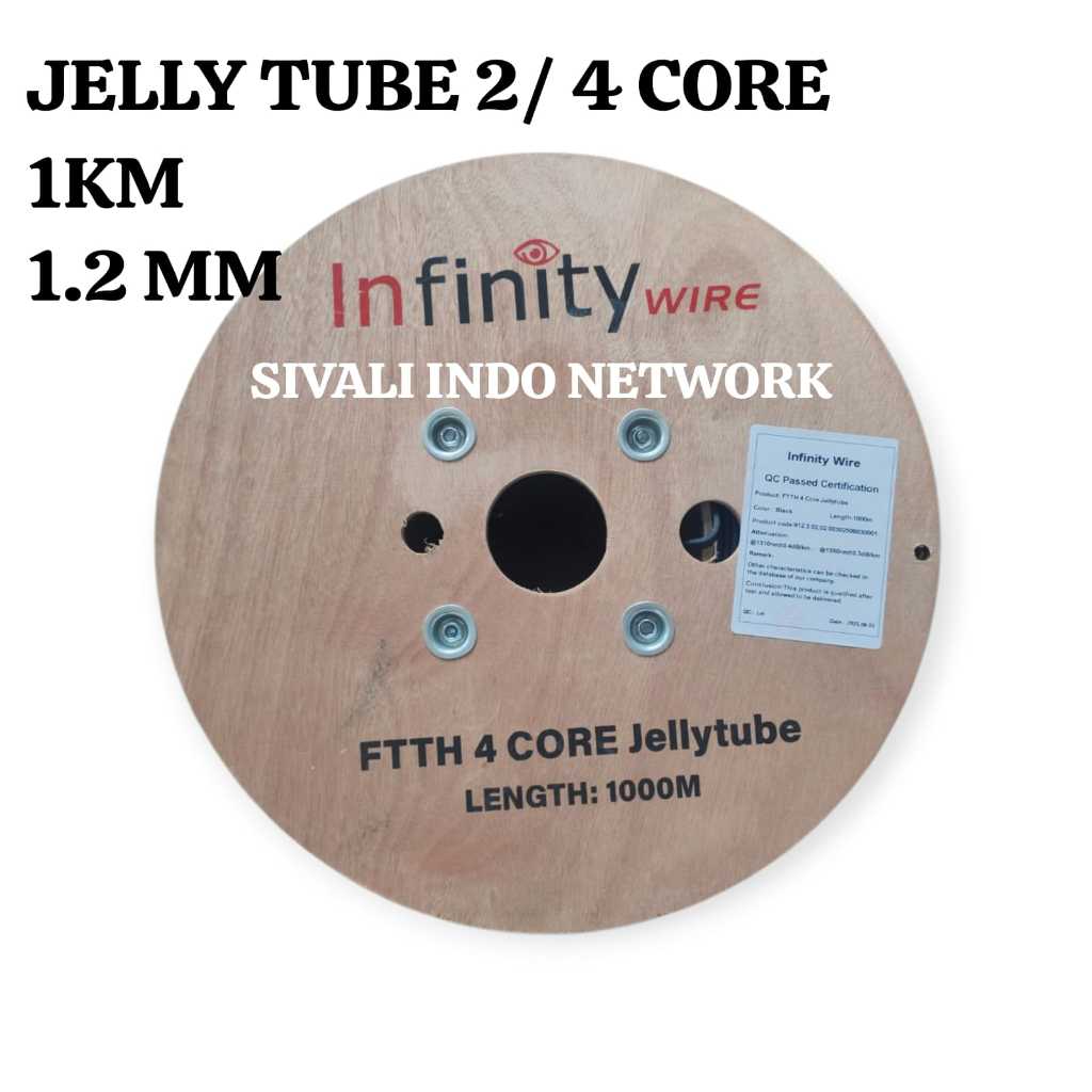 Jual INFINITY Kabel FO Fiber Optik JELLY TUBE CORE 2 CORE 4 CORE 3 ...
