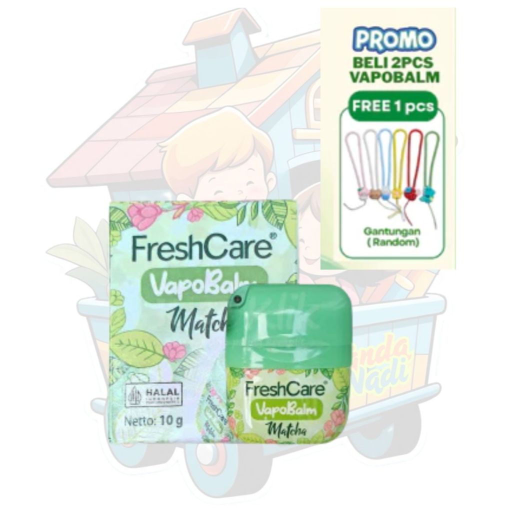 Jual FreshCare VapoBalm Matcha 2in1 Unik Dan Praktis || Inovasi Balsem ...