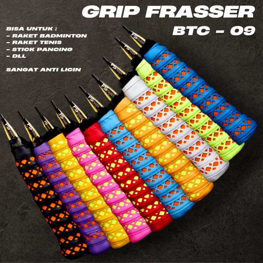 Jual Grip Raket Bulutangkis Badminton - Grip Raket Tenis Tennis - Grip ...