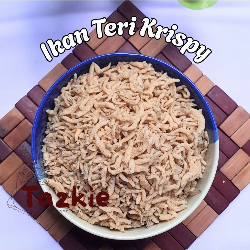 Jual Teri Crispy Enak 100 gram | Shopee Indonesia