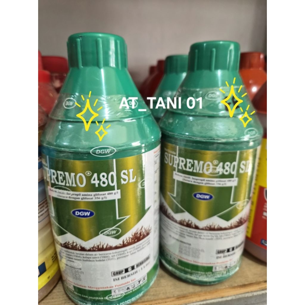 Jual Herbisida sistemik Supremo 480SL 1LT | Shopee Indonesia