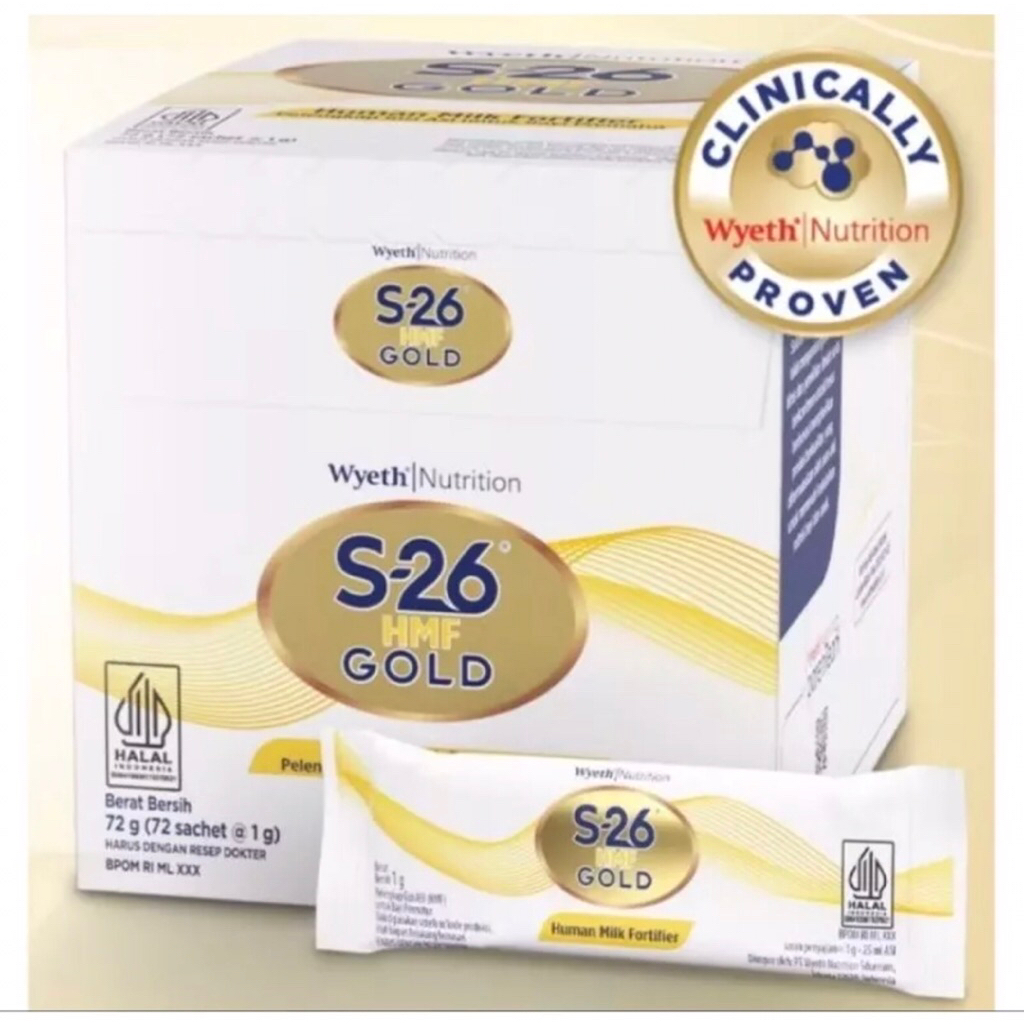 Jual S26 HMF Gold Human Milk Fortifier (bayi sangat premature) @ 1 ...