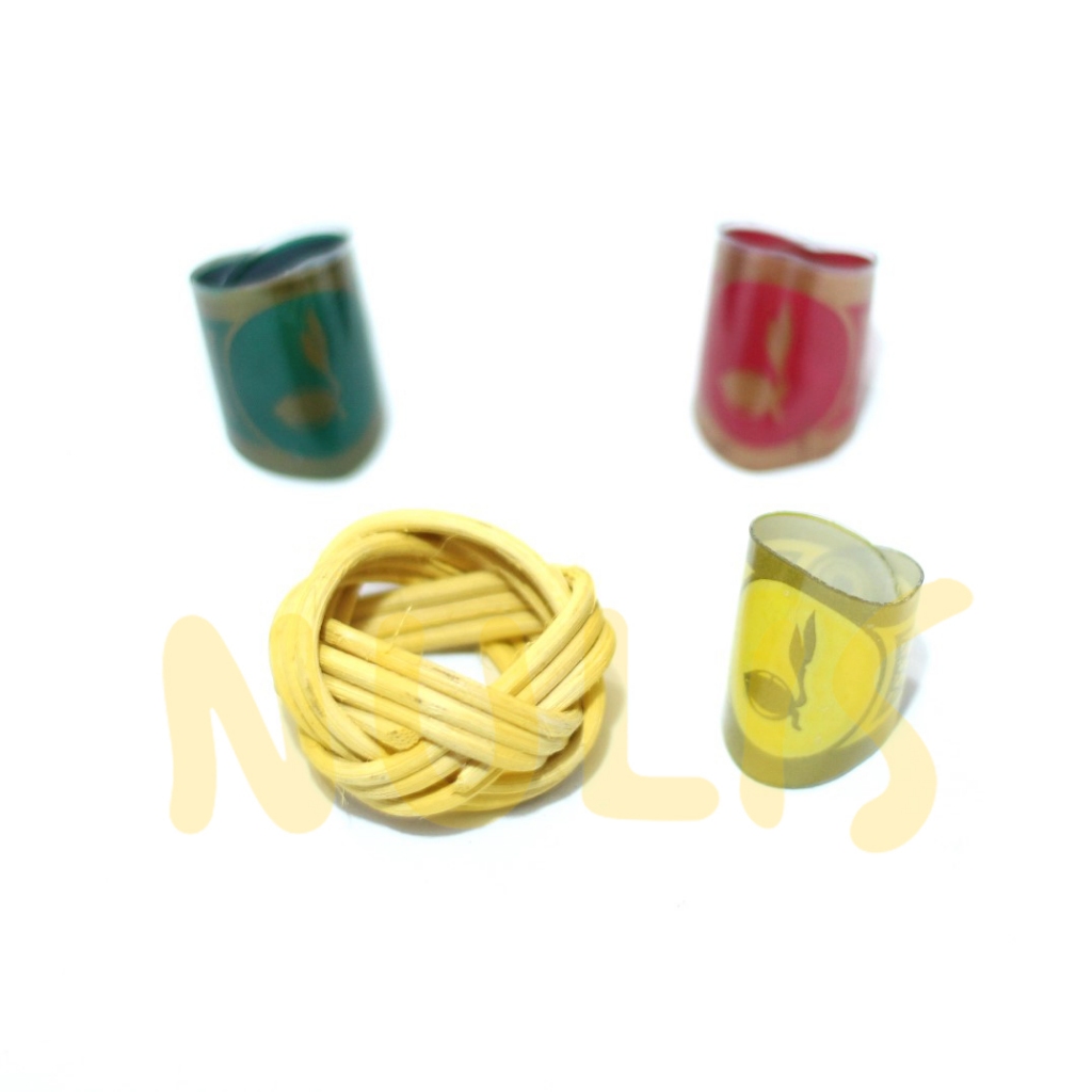 Jual NULIS | Ring kacu Pramuka kuning, merah, hijau /Pengait Kachu ...