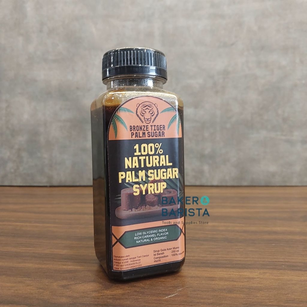 Jual Bronze Tiger Palm Sugar 250ml 100% Natural Palm Sugar Syrup ...