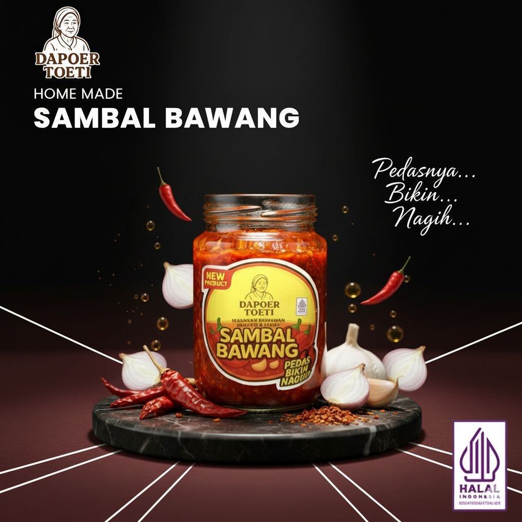 Jual Dapoer Toeti | Sambal Bawang | Sambal Cumi | Sambal Ijo | Sambal ...