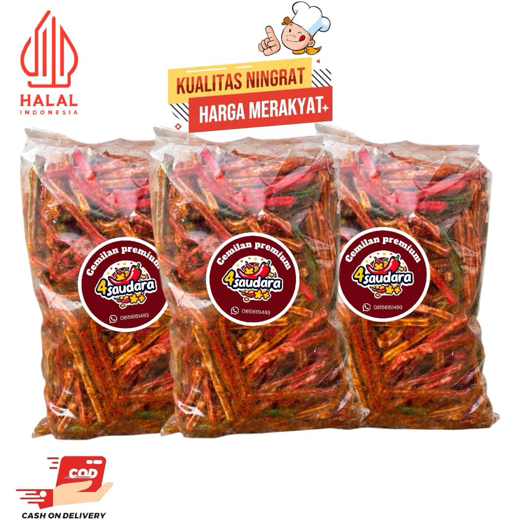 Jual Seblak Beton Kering varian 250gr 500gr 1kg | Shopee Indonesia