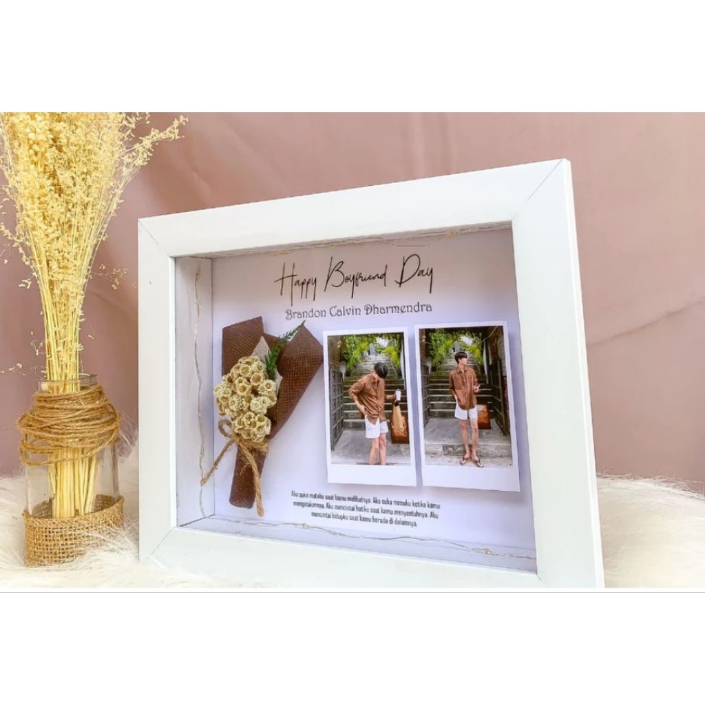 Jual Frame 3d Ukuran 15x20 Kado Wisuda, Kado Ulang Tahun, Kado ...