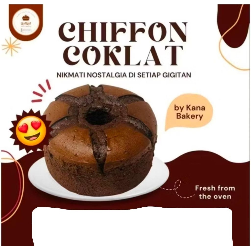 Jual Chiffon Coklat By Kana Bakery | Shopee Indonesia