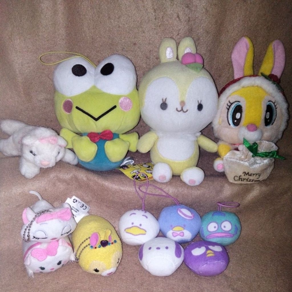 Jual Keroppi,Ganci marie cat, pekkle duck, hangyodon, badzmaru ...