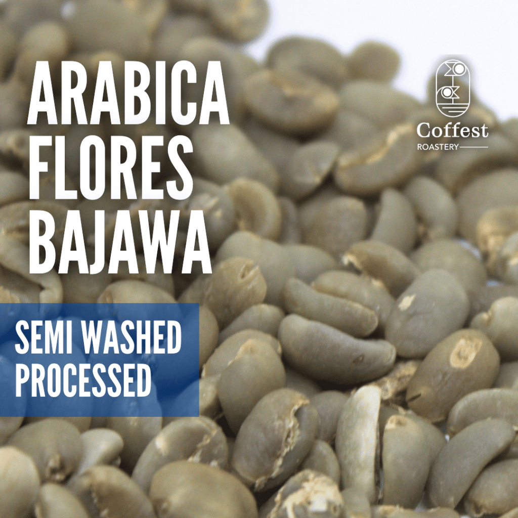 Jual Green Bean Arabika Flores Bajawa - Semiwashed Processed - Grade 1 ...