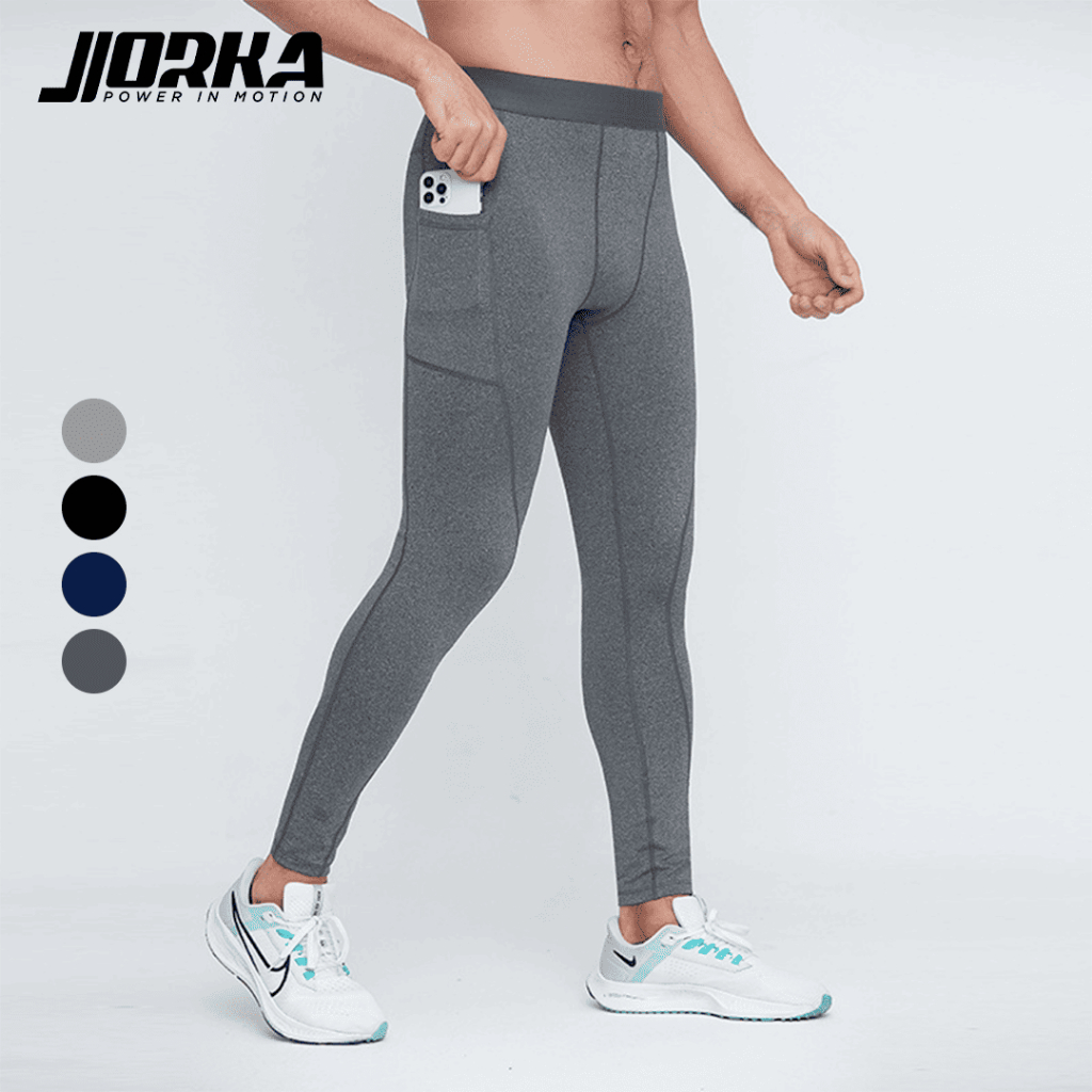 Jual Jorka Leggings G-1005 Celana Legging Pria Sport Gym Training ...