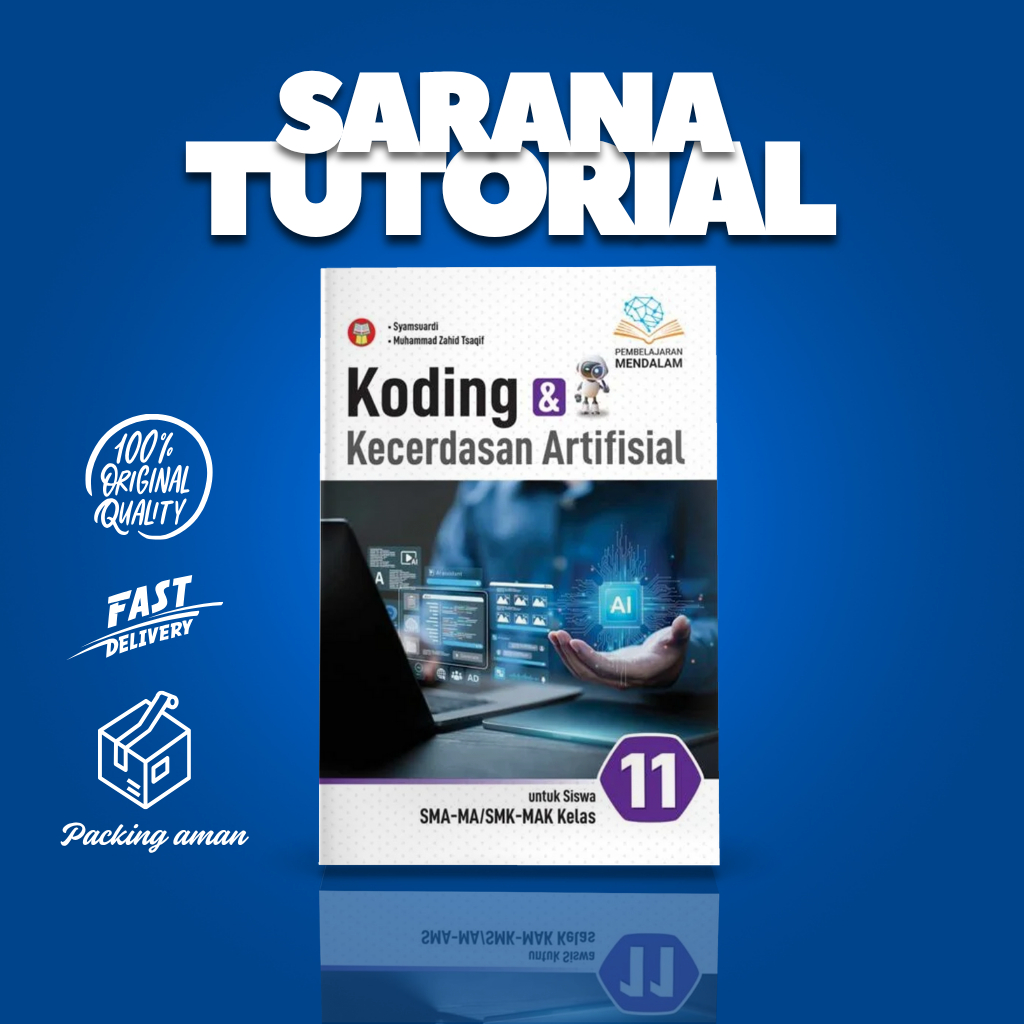 Jual Sarana Tutorial - Buku Koding & Kecerdasan Artifisial untuk Siswa ...