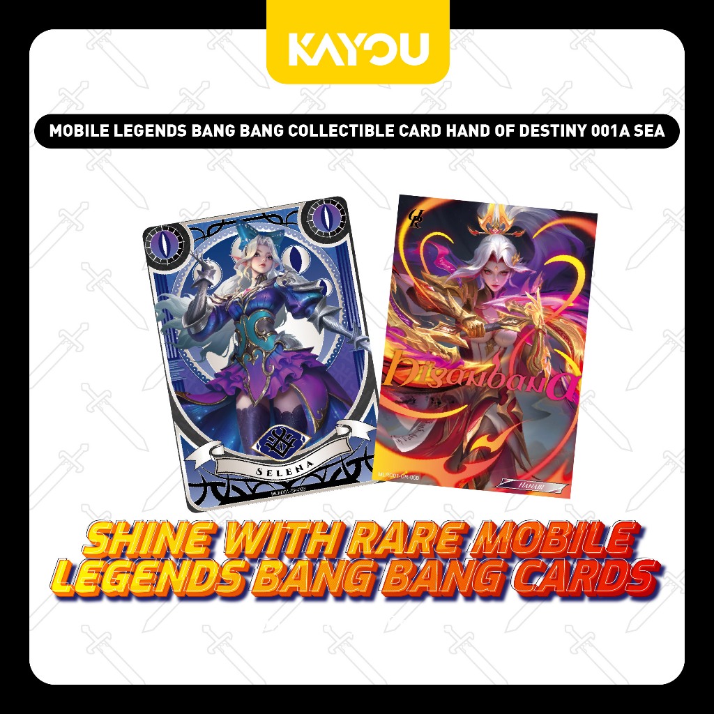 Jual [Ready] KAYOU Mobile Legends Bang Bang Collectible Card Game Hand ...