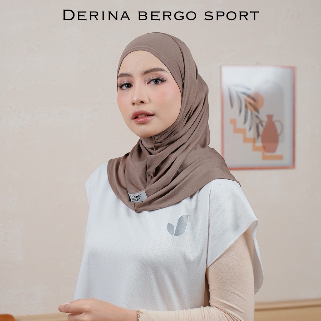 Jual RIFANYHIJAB Derina Bergo Sport Instant Jiblab Malay Hijab Olahraga ...