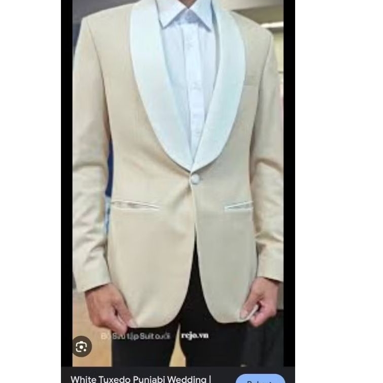 Jual TUXEDO PUNJABI WEDDING JAS pria unisex Blazer premium Baby yellow ...
