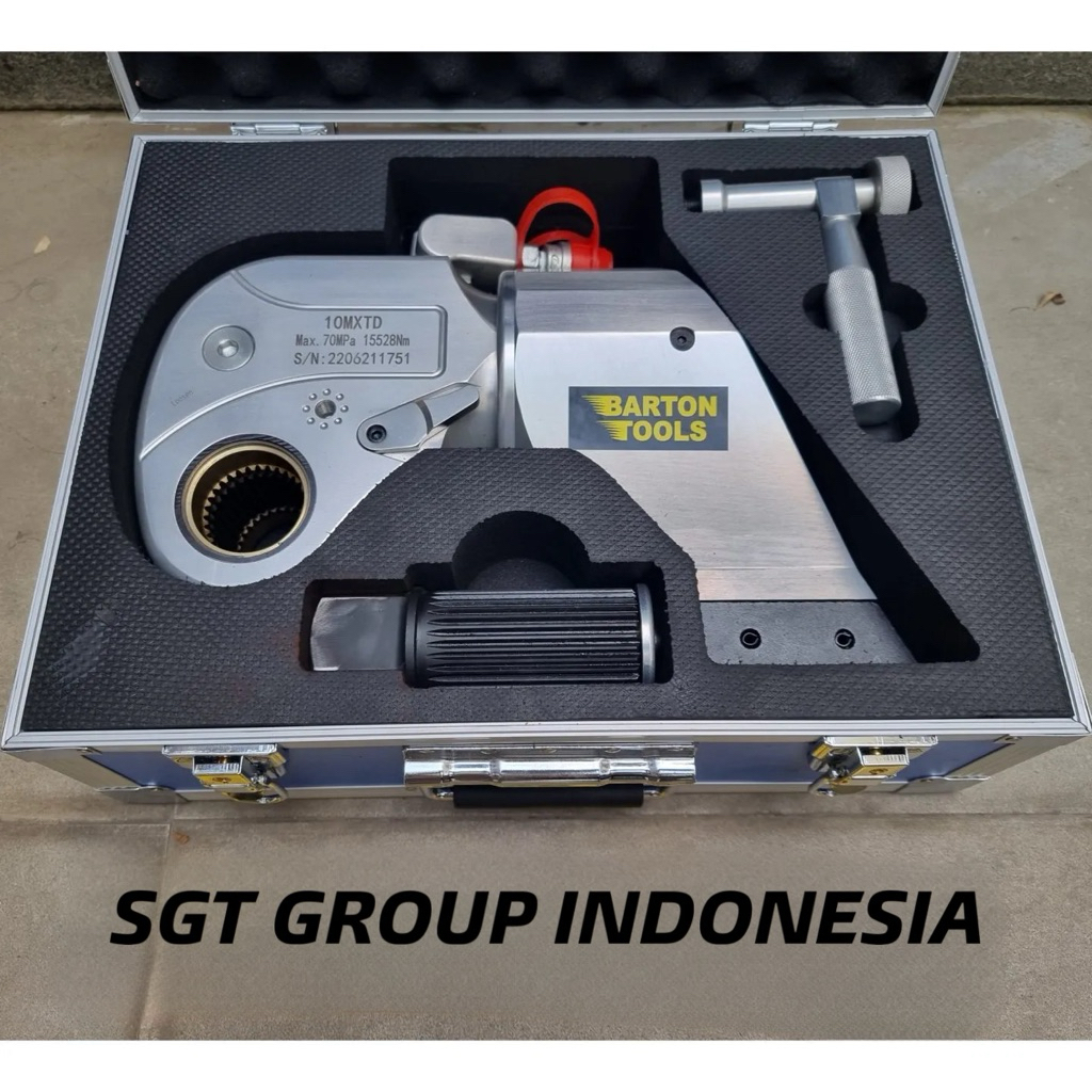 Jual M24-M72 Hydraulic Torque Wrench 1.5" Drive 15528Nm 10MXTD BARTON ...