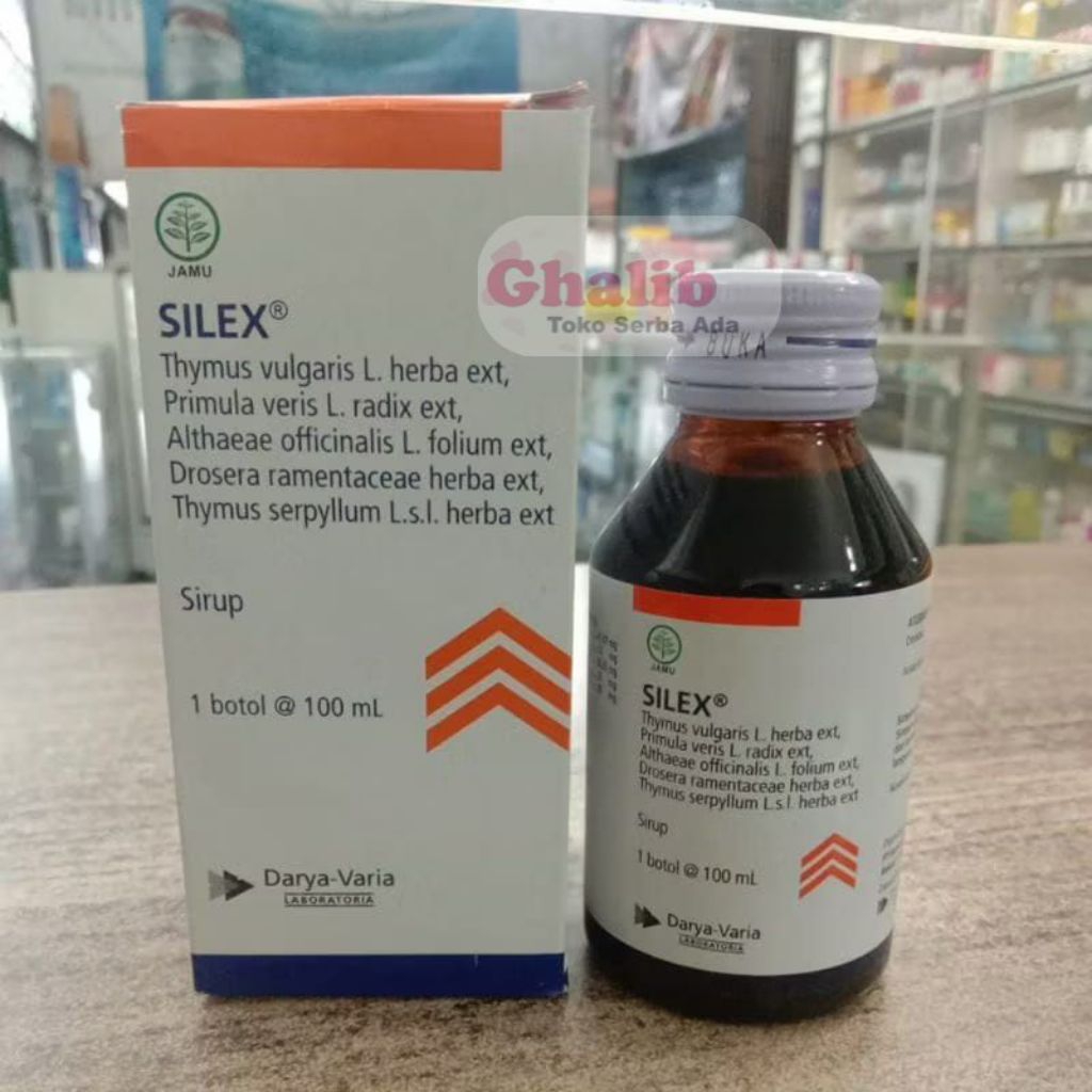 Jual Obat Batuk Herbal Silex Sirup 100 ml | Shopee Indonesia