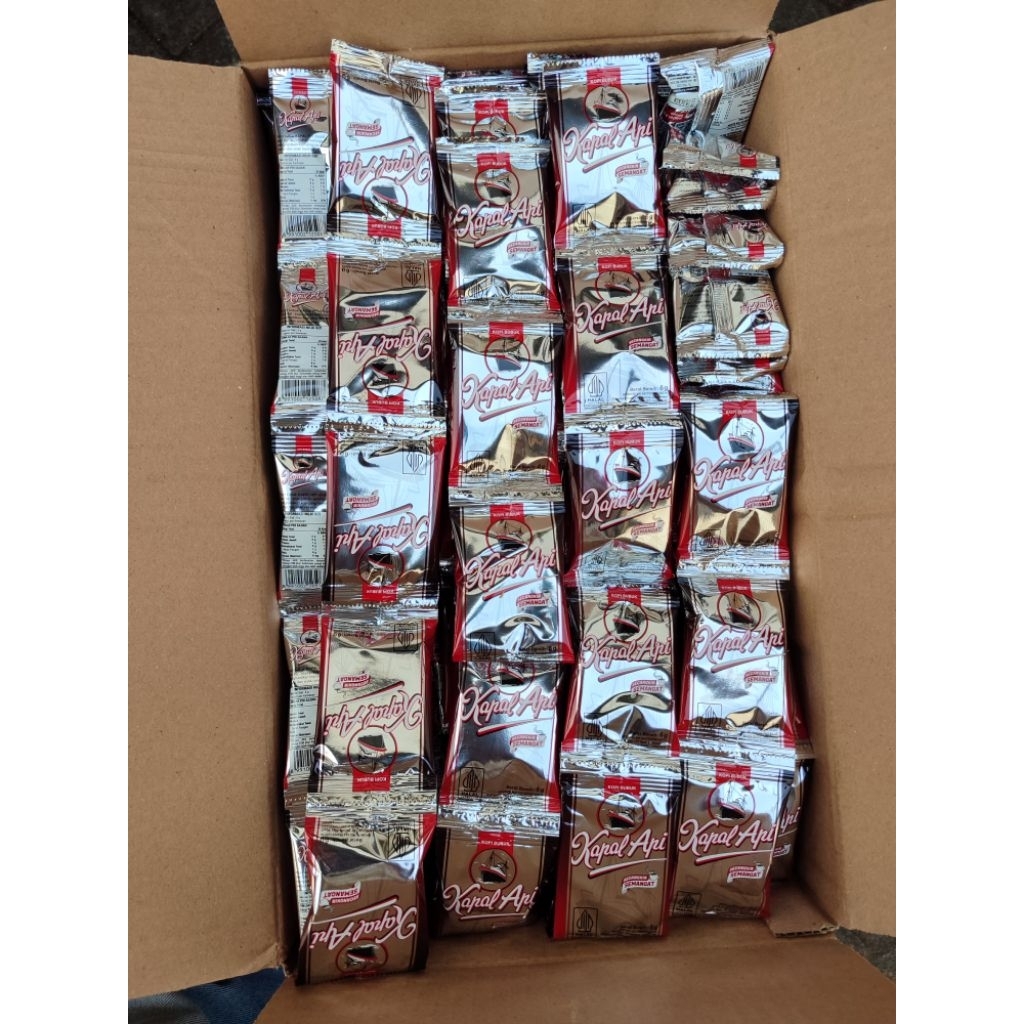 Jual kapal api mini silver 1 dus isi 200 sachet kopi bubuk murah ...