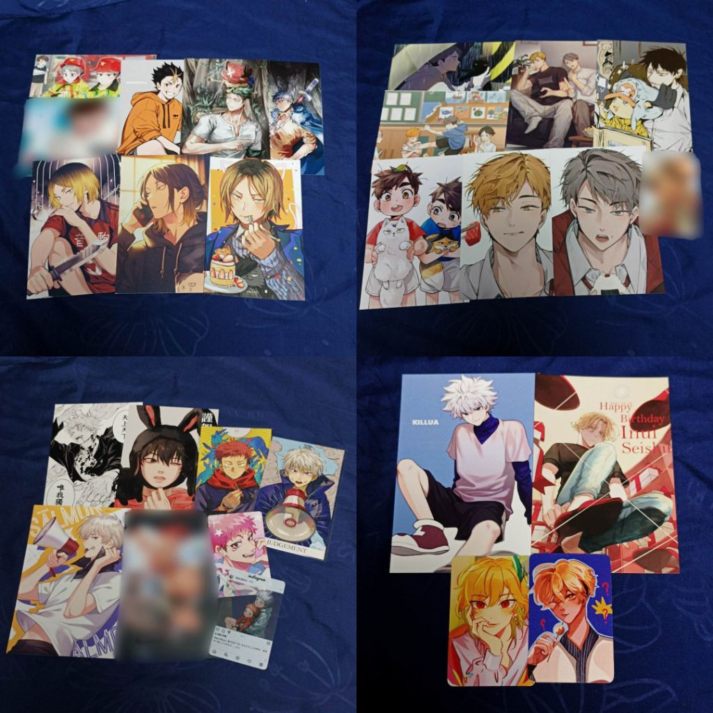 Jual [Haikyuu | Jujutsu Kaisen | One Piece] posca postcard kenma ...