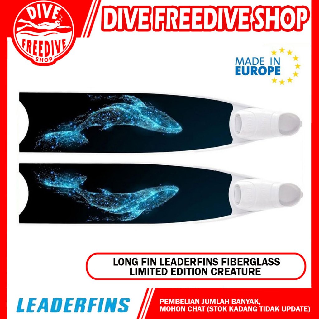Jual Long Fin Leaderfins Limited Edition Creature Pure Carbon ...