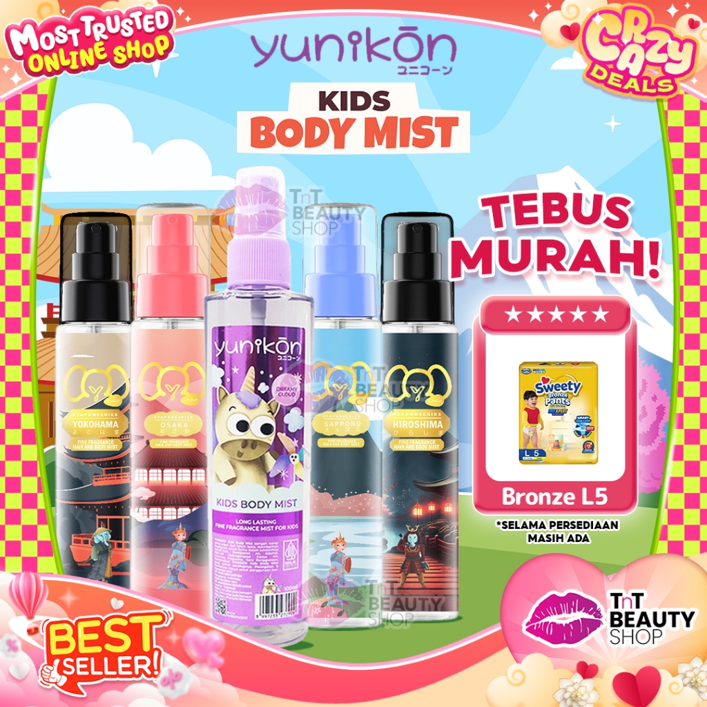 Jual Yunikon Kids Body Mist All Varian / Minyak Wangi Anak-Anak ...