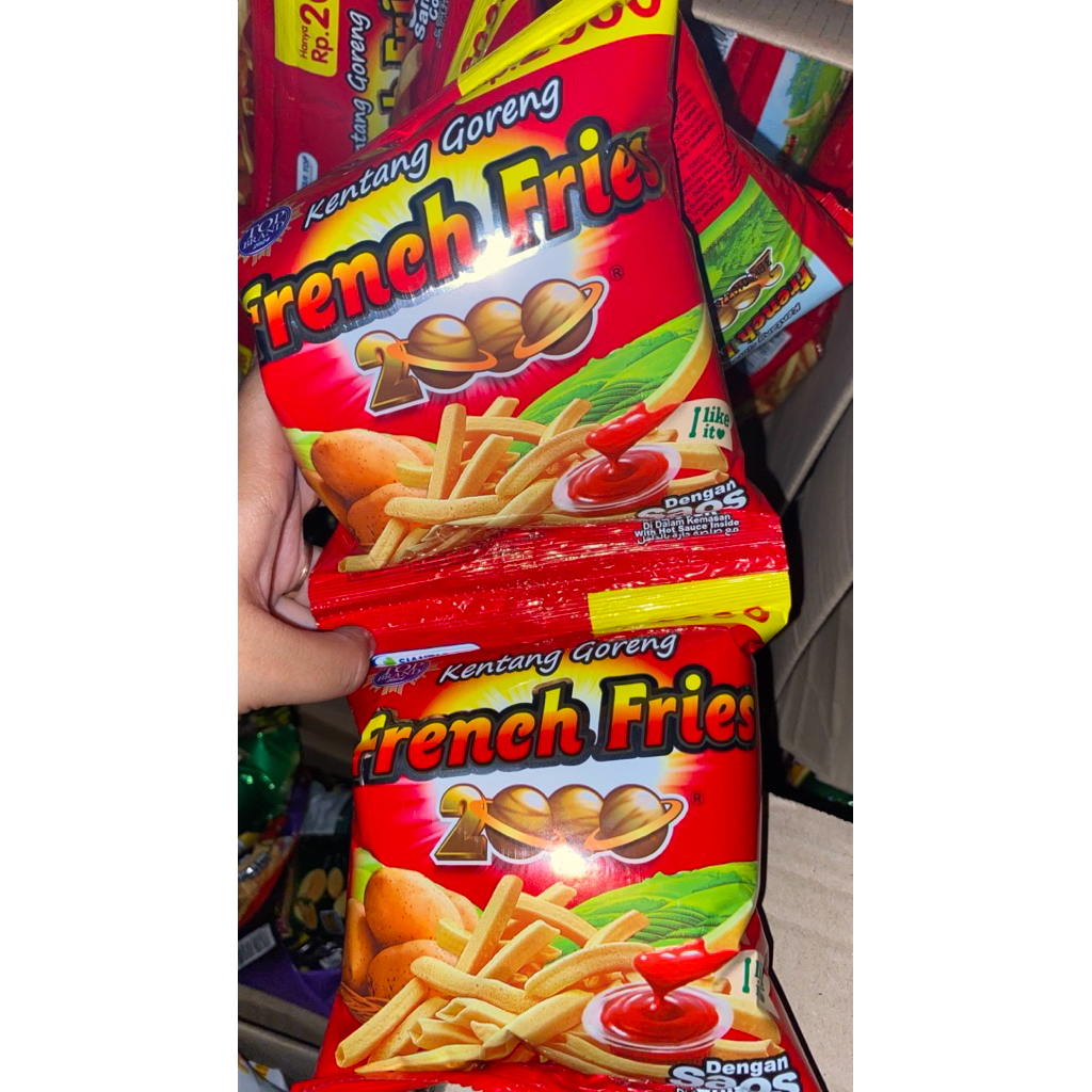 Jual FRENCH FRIES 2000 / CHIKI KENTANG JADUL / CHIKI FRENCH FRIES 2000 ...