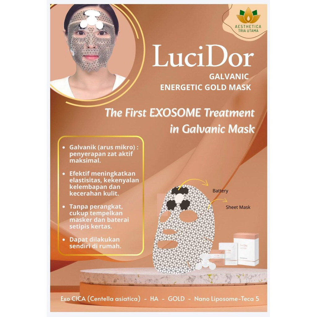 Jual Exosome Galvanic Mask | Shopee Indonesia