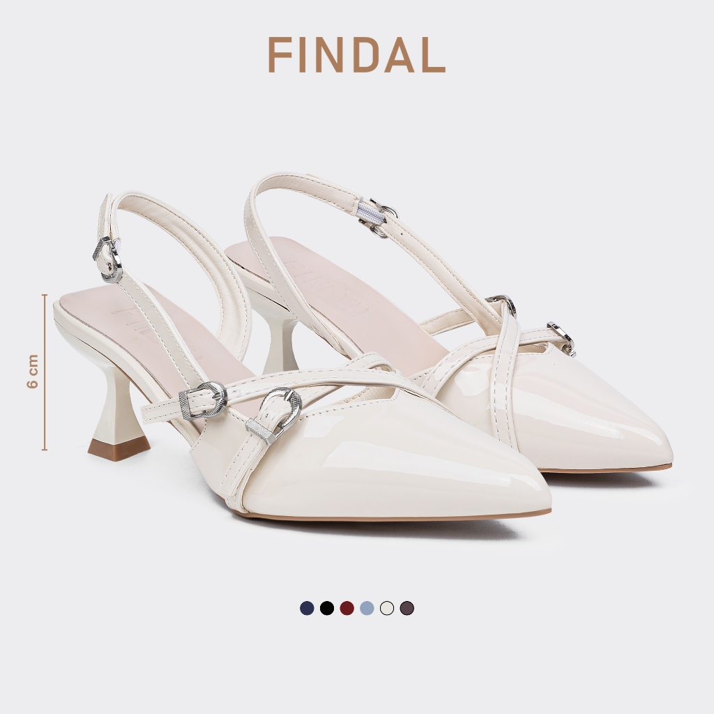 Jual FINDAL Heels Wanita Korea Sepatu Hils Lancip Cewek Tali Kekinian ...