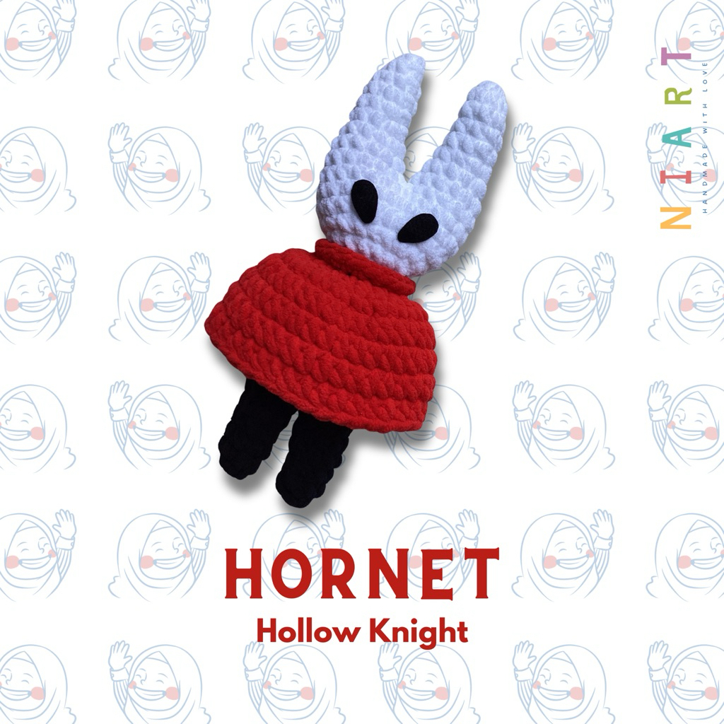 Jual Hornet Hollow Knight_Boneka Rajut_niart.craft | Shopee Indonesia