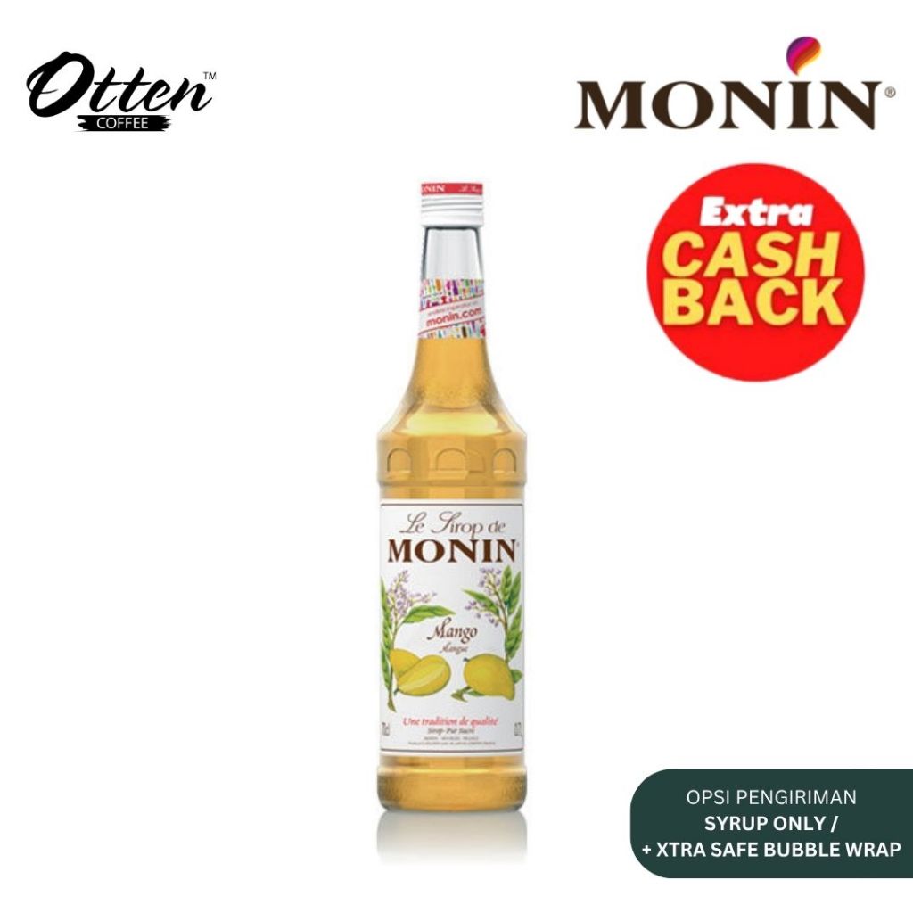 Jual Monin - Syrup Mango (700 ML) - Sirup Minuman Rasa Buah Mangga ...