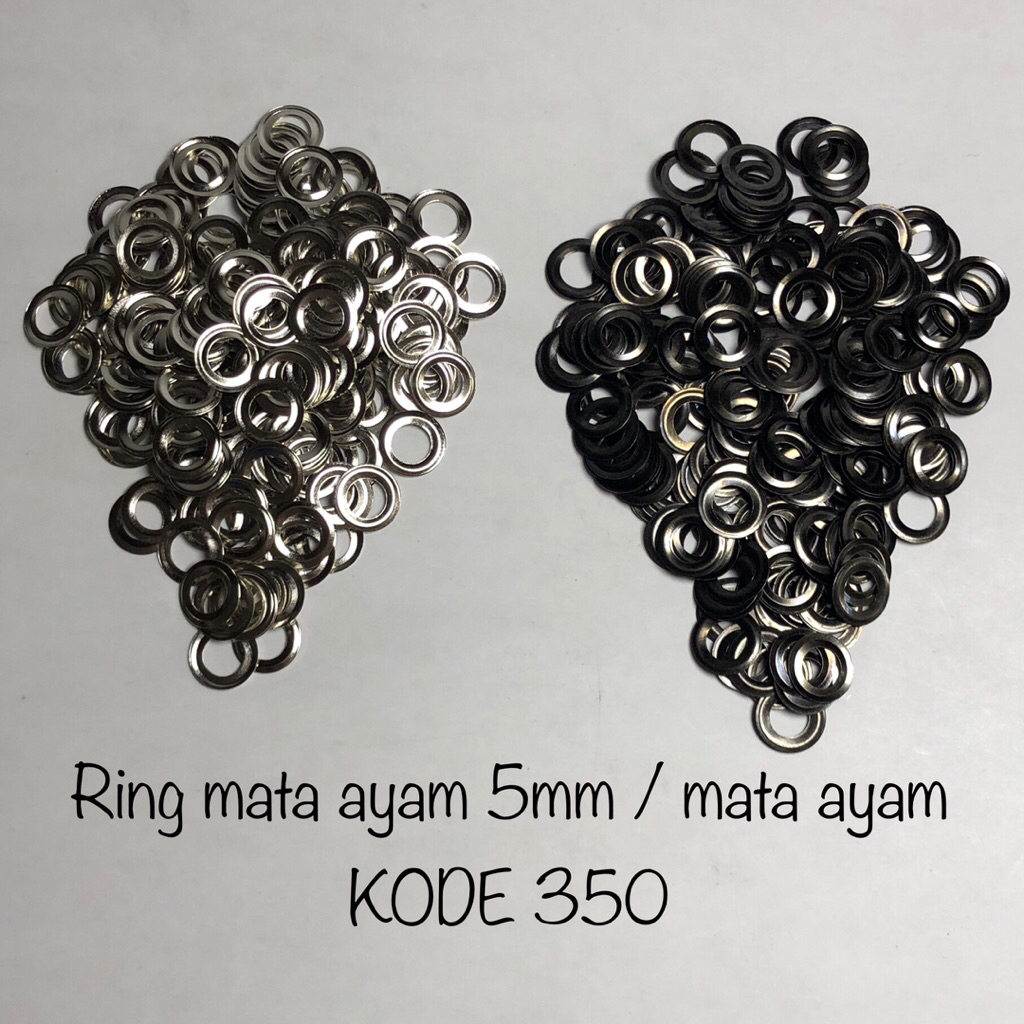 Jual Ring untuk mata ayam 5mm / ring untuk mata ayam 350 per 500 pcs ...