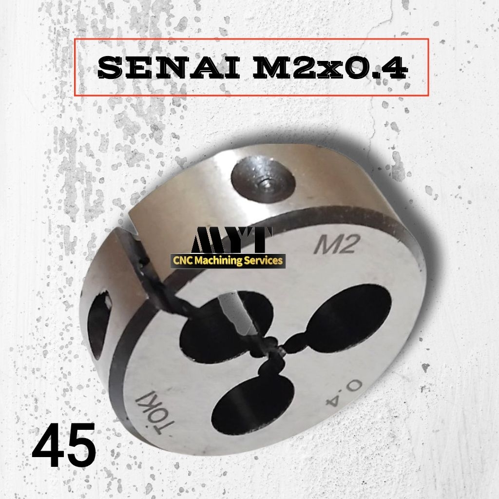 Jual SNAI Mata Snai Senai Snei M2x0.4 TOKI / Mata Snay Drat luar Round ...