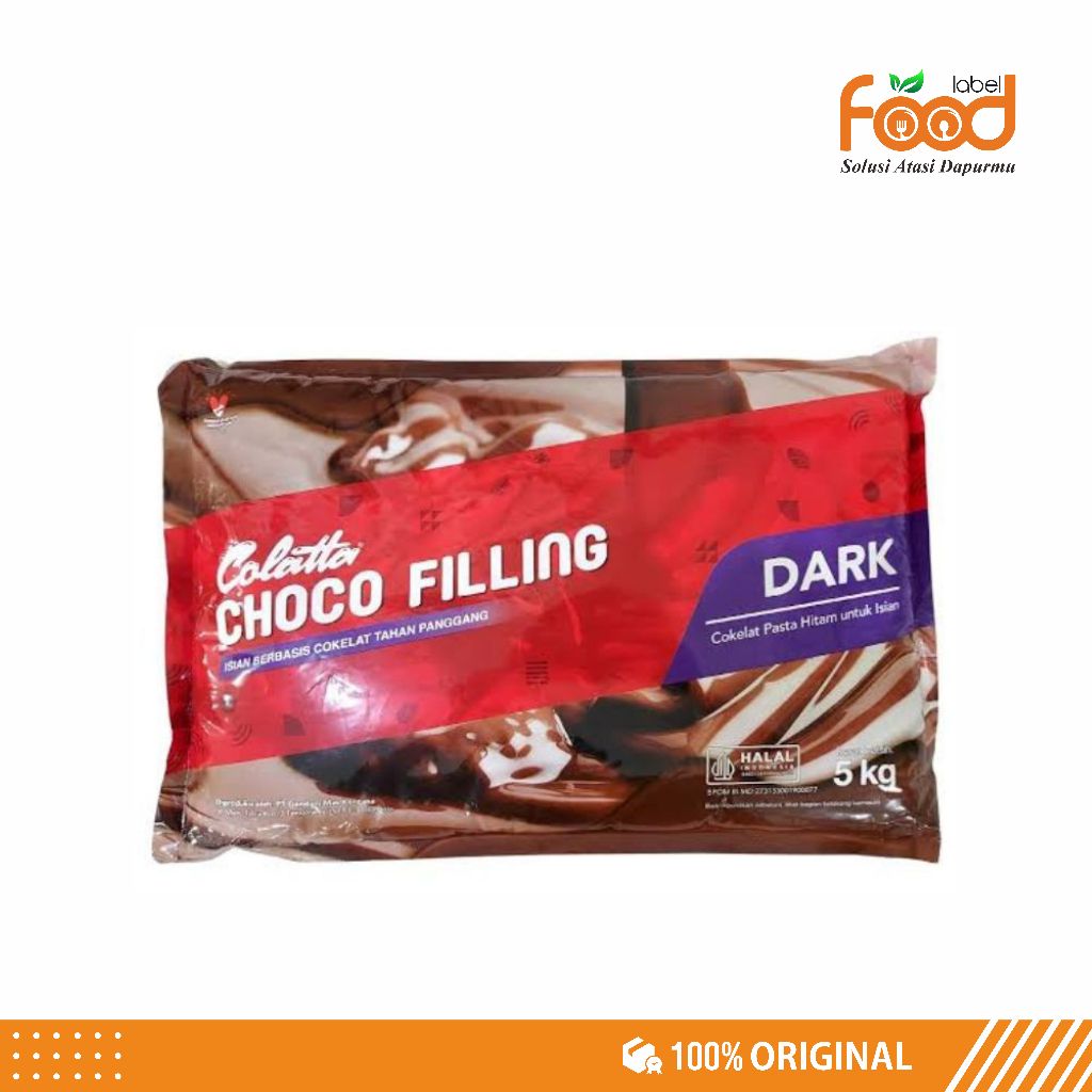 Jual Choco Filling Coklat Isian 5Kg/Colatta Choco Filling 5Kg/Van ...