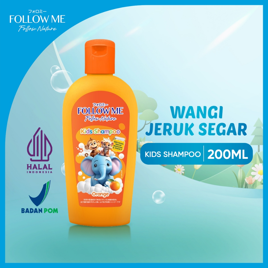 Jual Follow Me Follow Nature Kids Shampoo - Shampo Dan Sabun Wangi ...