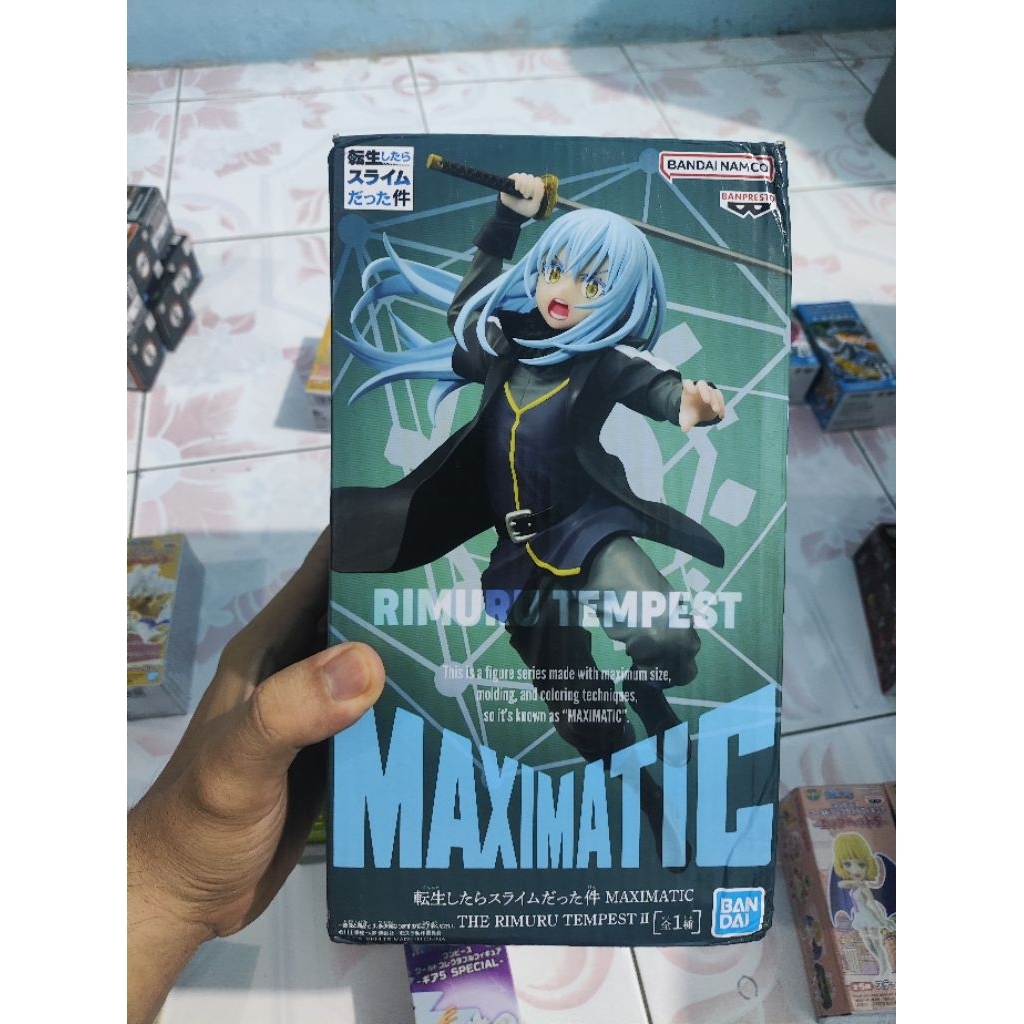 Jual Maximatic Rimuru Tempest Tenshura Original banpresto bandai figure ...