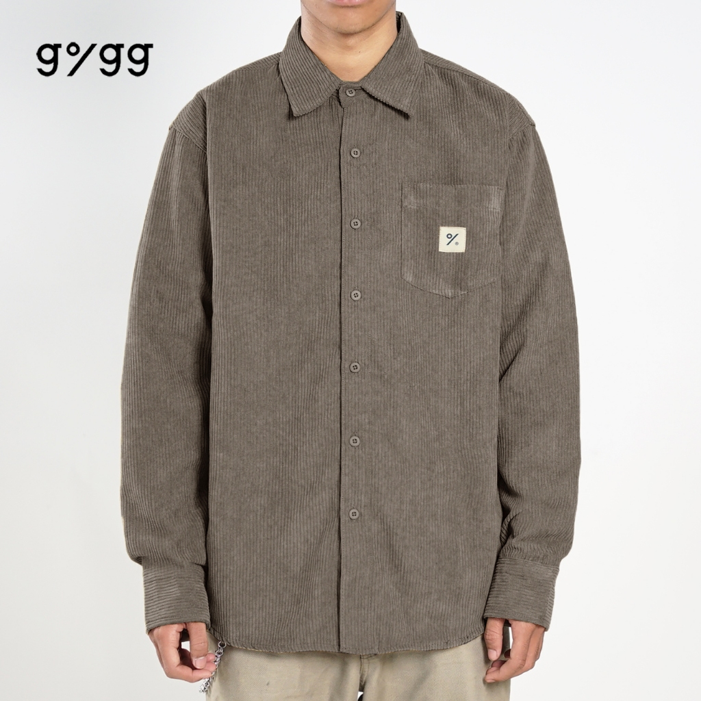 Jual Gigg - Raki - Shirt Army Long Sleeved Pria - Kemeja Army Corduroy ...