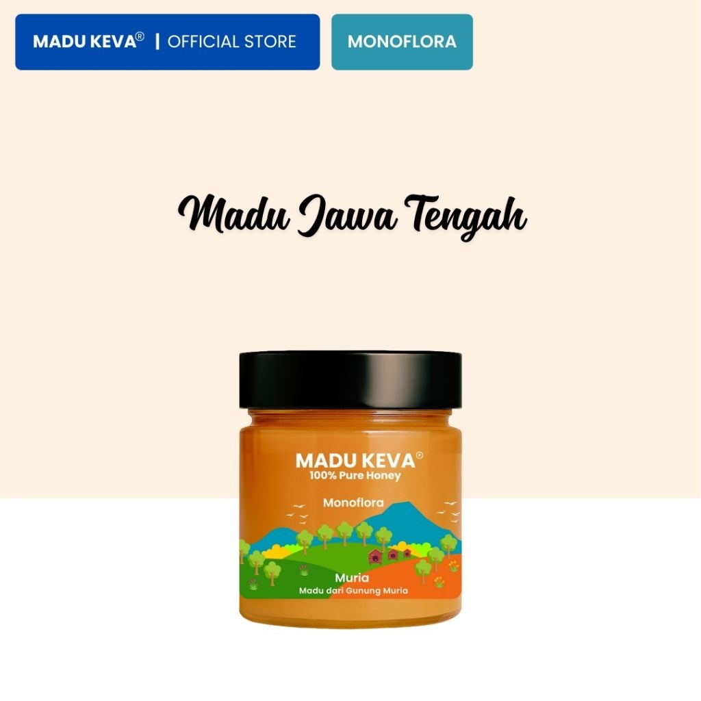 Jual Madu Randu Asli Jawa Tengah, Madu Keva 250gr - Madu Murni | Shopee ...