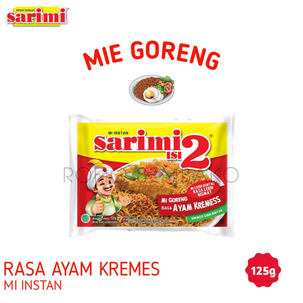 Jual SARIMI ISI 2 RASA AYAM KREMES | Shopee Indonesia