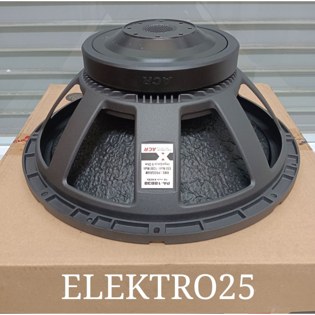 Jual SPEAKER SUBWOOFER ACR EXCELLENT PRO 18" PA-18838 EXCEL | Shopee ...