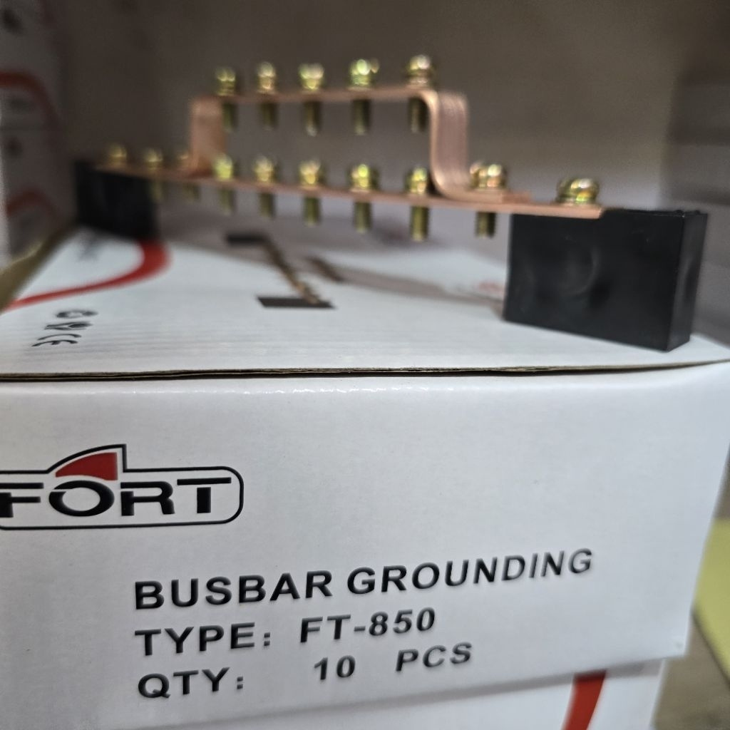 Jual NOL ARDE FT-850 BUSBAR GROUNDING Plat Tembaga 8 baut | Shopee ...