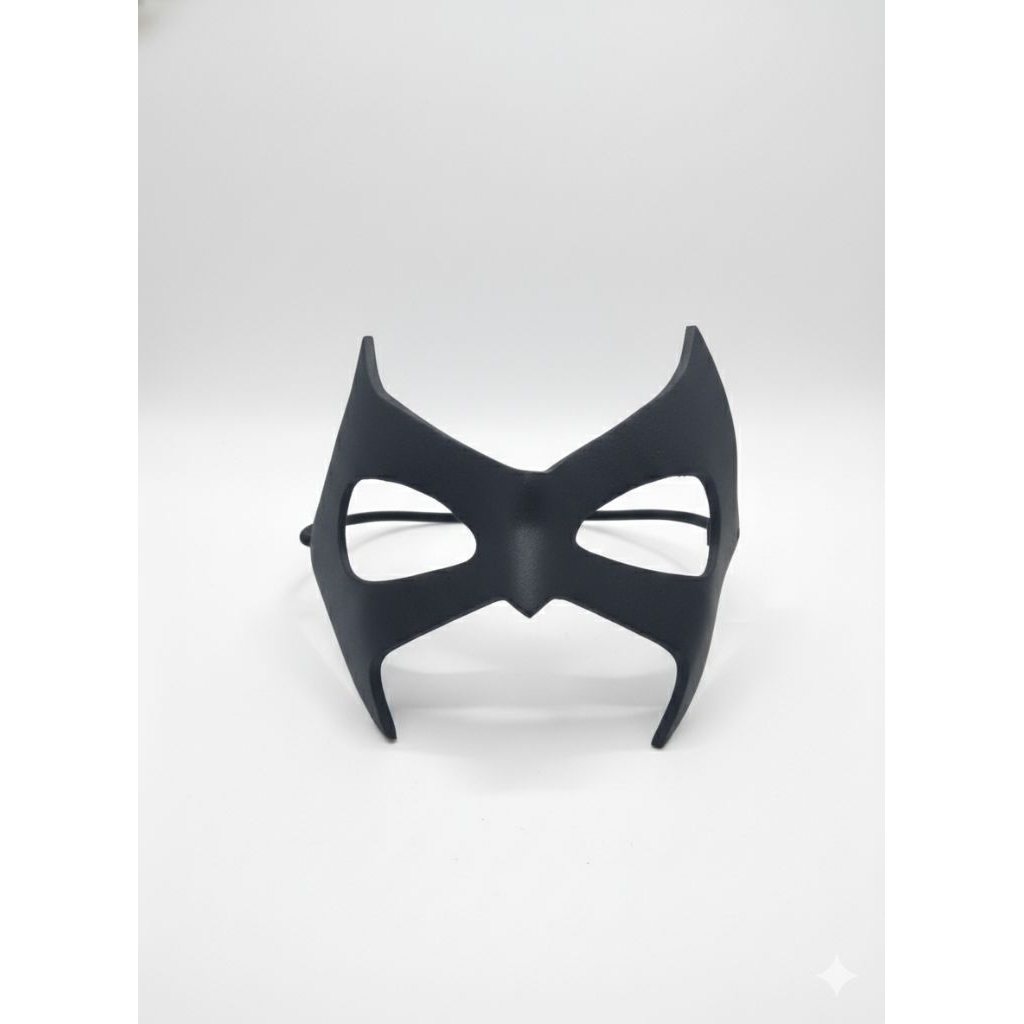Jual Topeng Robin DC Comics | Domino Mask Hitam Cosplay Aksesori ...