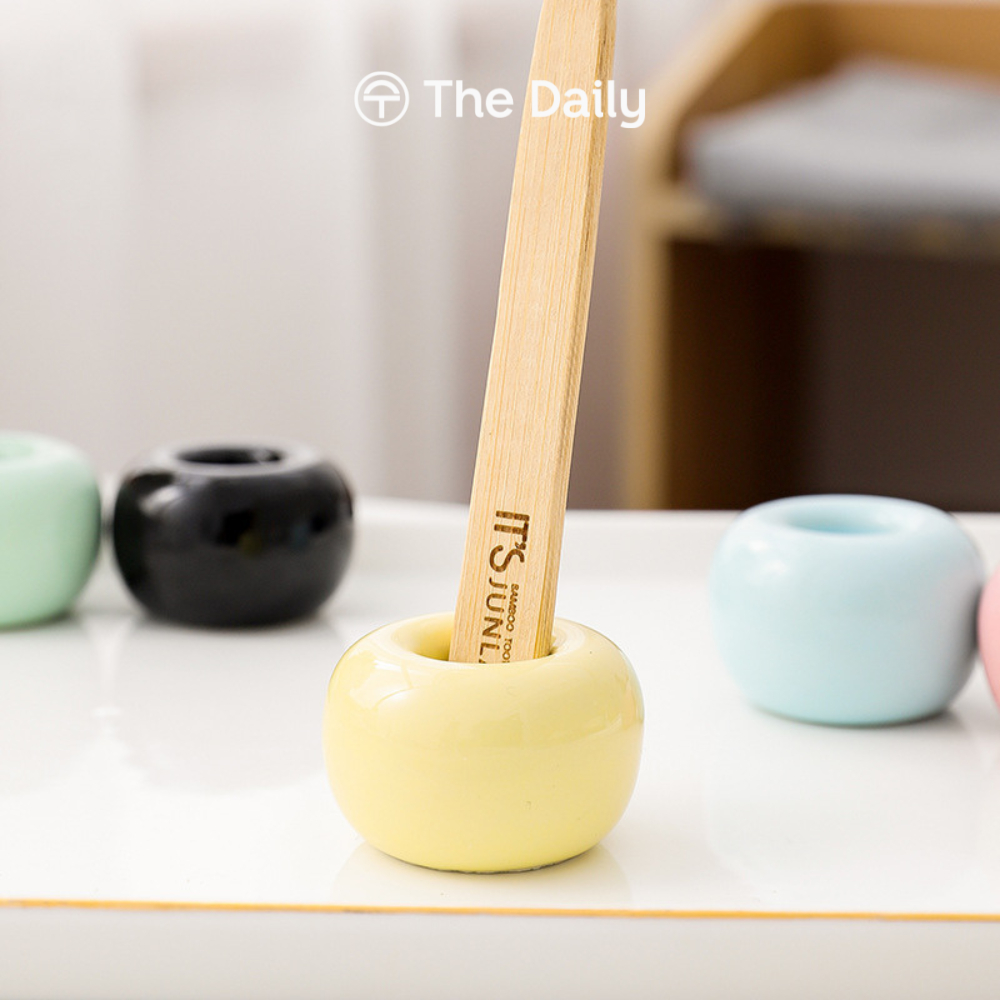 Jual Donut Spoon Rest Ceramic Matcha Spoon Holder - Tempat Sendok ...
