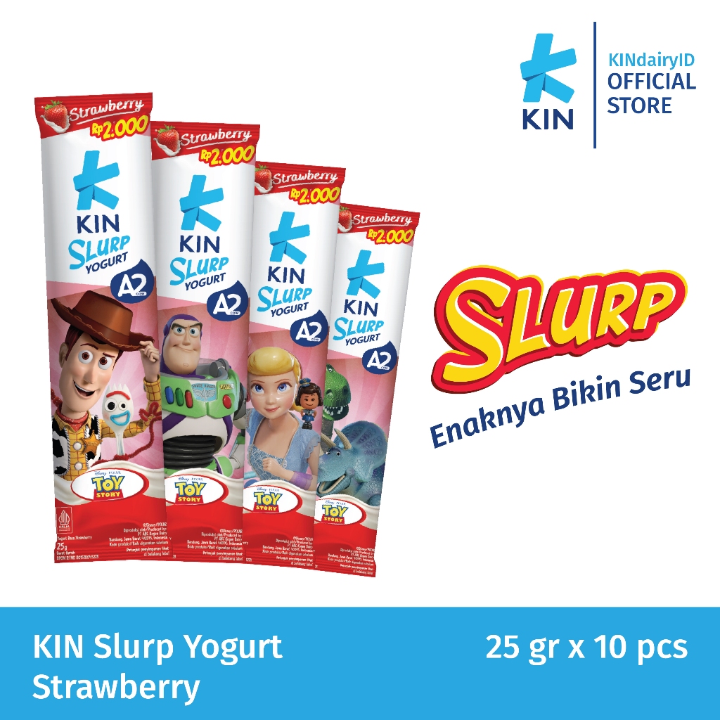 Jual KIN Yogurt Slurp Strawberry 25 gr | Shopee Indonesia