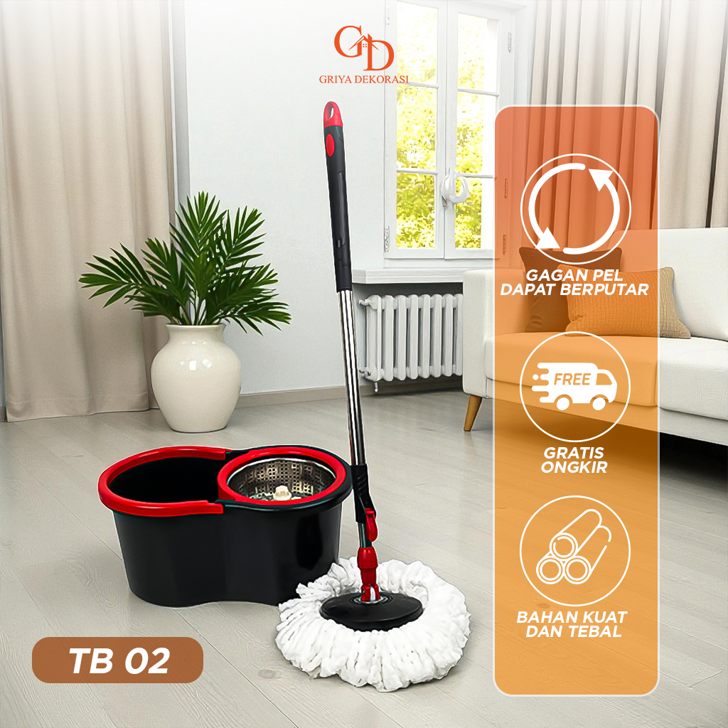 Jual Alat Pel Lantai Peras Otomatis / Mop Pel Lantai / Pengepel Lantai ...