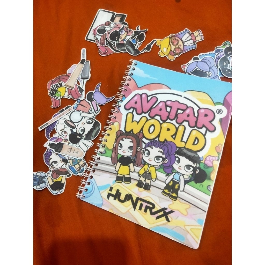 Jual Vol 4 PaperDoll Avatar World Huntrix Kpop Demon Hunter Boneka ...