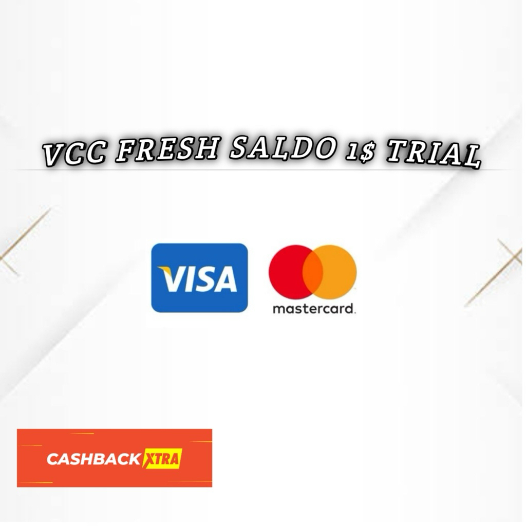 Jual Vcc trial 1$ ~ Visa & Mc | For To Claim Trial | Shopee Indonesia