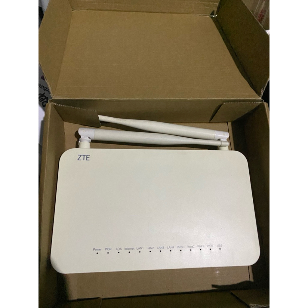 Jual Router, Ont atau Modem Wifi ZTE F609 port biru | Shopee Indonesia