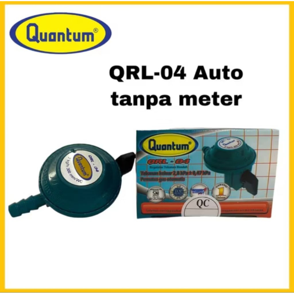 Jual PROMO Regulator Kompor Gas Quantum QRL 26 / QRL 24 / QRL 04 ...