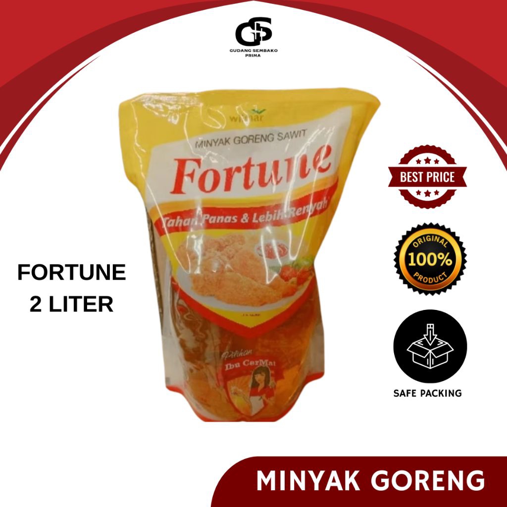 Jual Minyak Goreng Fortune 2 liter | Shopee Indonesia