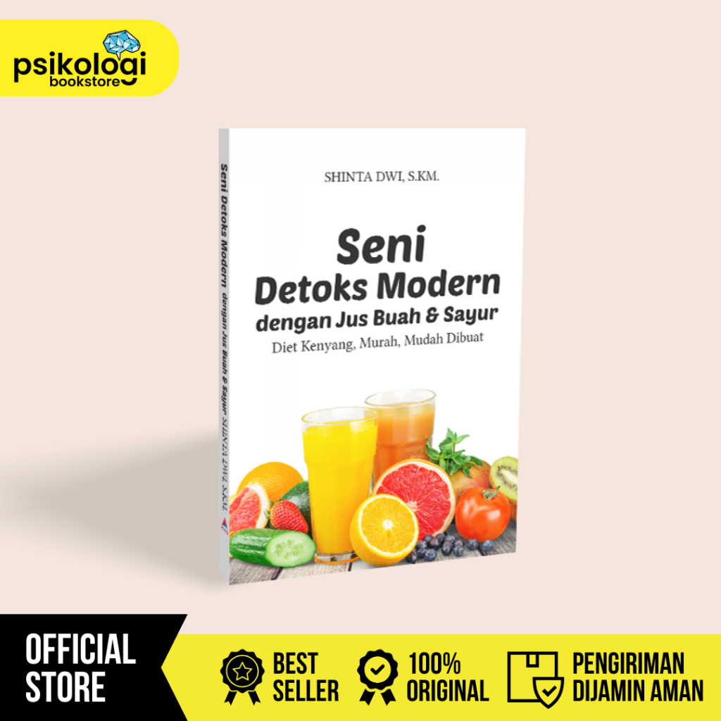 Jual Buku Seni Detoks Modern Dengan Jus Buah & Sayur : Diet Kenyang ...